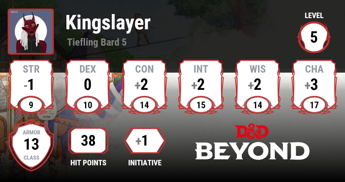 Kingslayer - D&D Beyond
