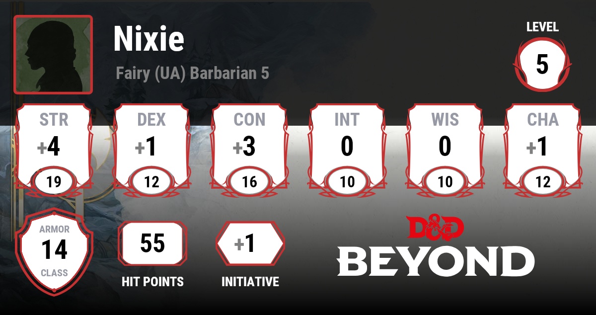 Nixie - D&D Beyond