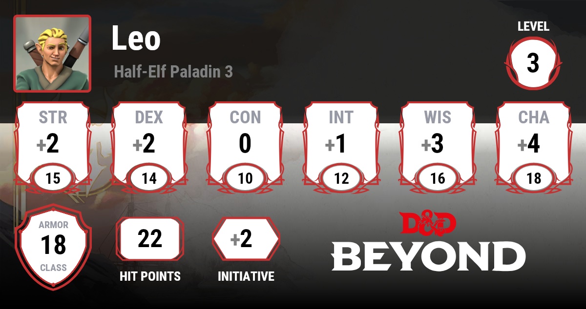 Leo (Leonal Petdan) - D&D Beyond