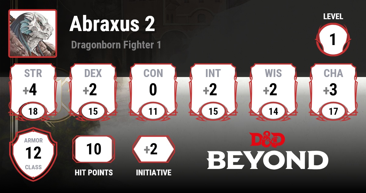 Abraxus 2 - D&D Beyond