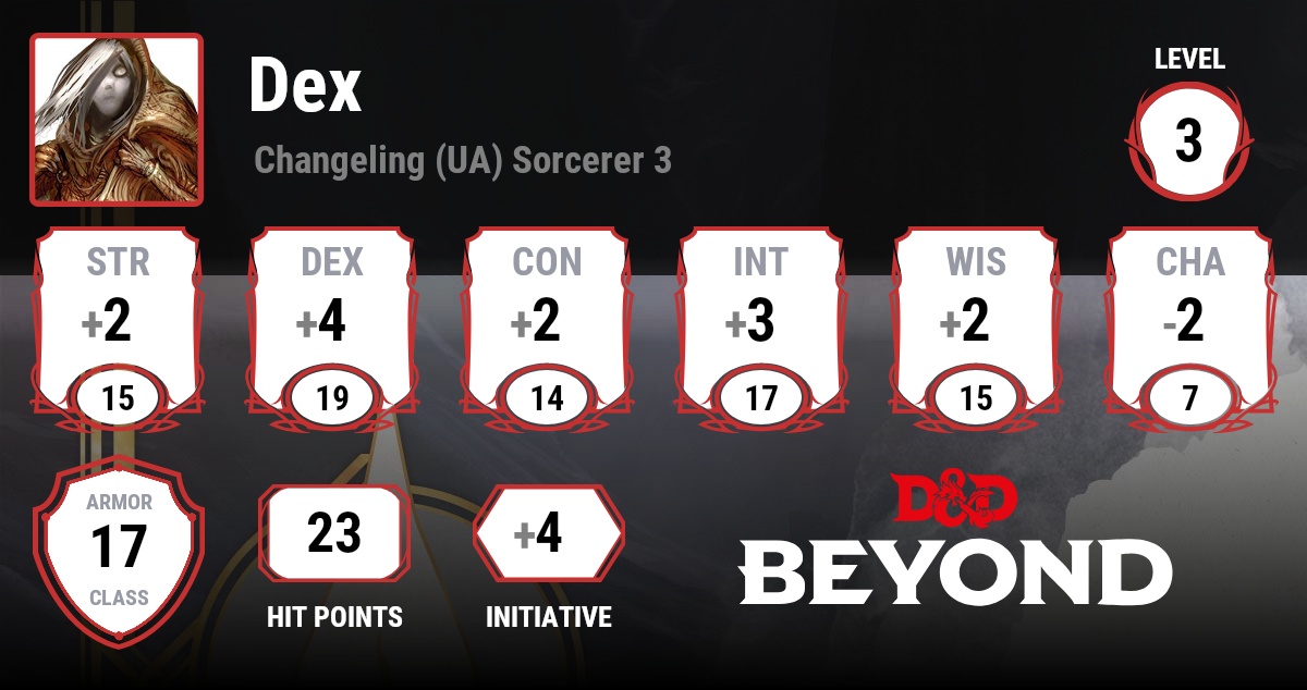 Dex - D&D Beyond