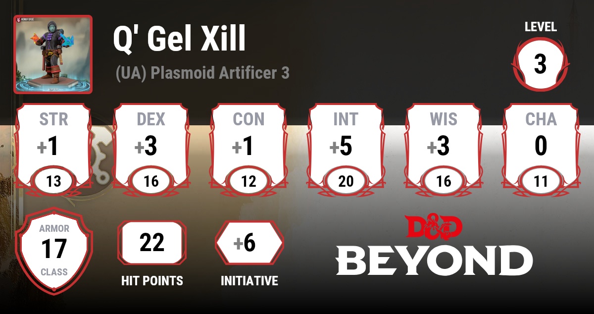 Q' Gel Xill - D&D Beyond