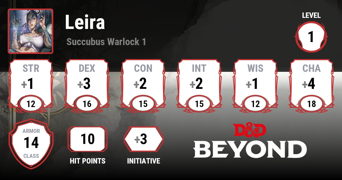 Leira - D&D Beyond