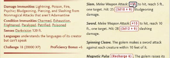 How to Add Rollable Dice Blocks to Your Homebrew Monsters | Dungeons ...