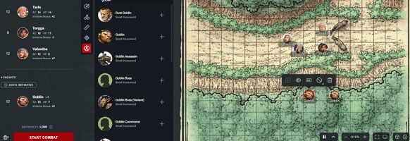 Roll for Initiative! Combat Tracking Comes to the Maps VTT | Dungeons ...