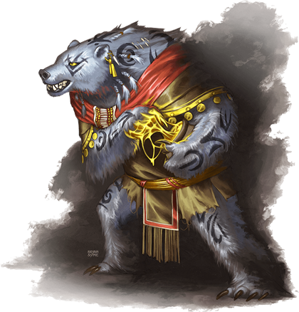 Shadowborn Bearfolk | Character art, Dnd characters, Rpg character